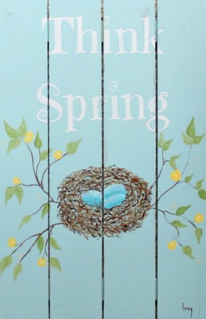 DIY Spring Painting 101 - The Red Painted Cottage