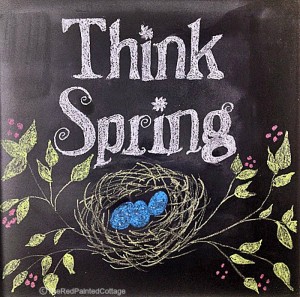 DIY Spring Painting 101 - The Red Painted Cottage