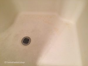 Cleaning The Dreaded Shower And Exciting News - The Red Painted Cottage