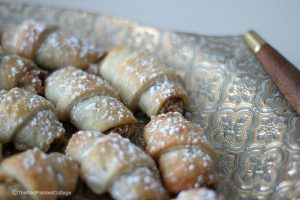 Hungarian Kifli Cookies - No Place Like Home - The Red Painted Cottage