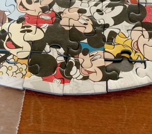 That's One Big Mickey Mouse Puzzle - The Red Painted Cottage